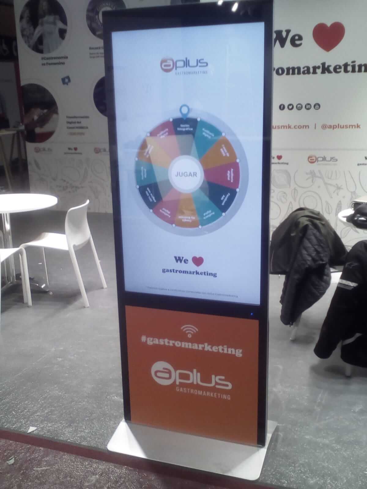 Touch Totem for rent for advertising and marketing campaigns