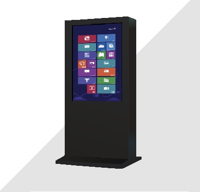 Importance of large format touch technology for sales and booking