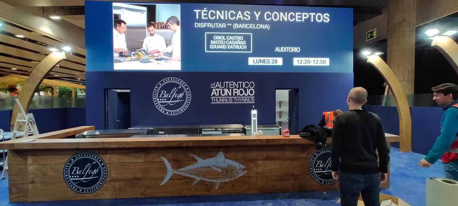 Uses of large-format LED screens for hire